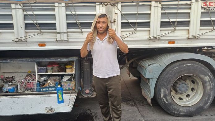 Silopi'de 49 derece sıcaklıkta zor anlar! | Son dakika haberleri