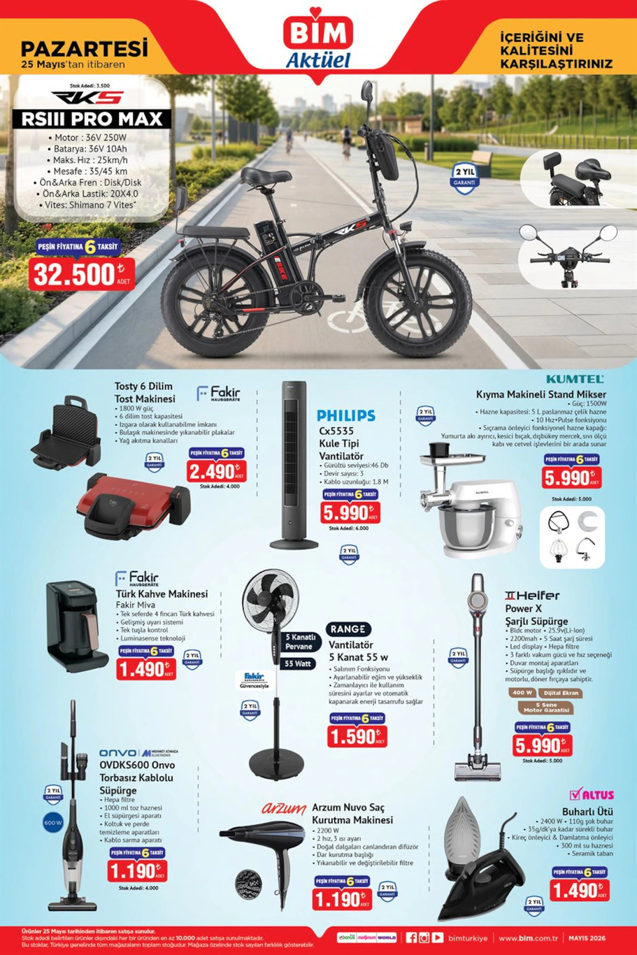 BİM 25-26 MAYIS 2026 AKTÜEL KATALOĞU SATIŞTA! Bu hafta BİM marketlerde ...