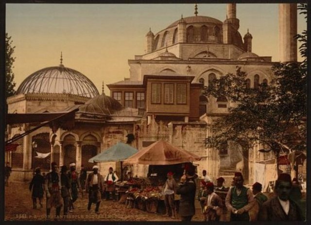 1895 yılında çekilip renklendirilen bu fotoğrafların İstanbul'un ...