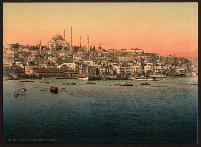 1895 yılında çekilip renklendirilen bu fotoğrafların İstanbul'un ...
