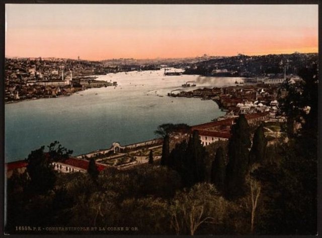 1895 yılında çekilip renklendirilen bu fotoğrafların İstanbul'un ...