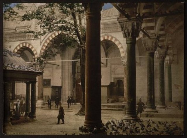1895 yılında çekilip renklendirilen bu fotoğrafların İstanbul'un ...
