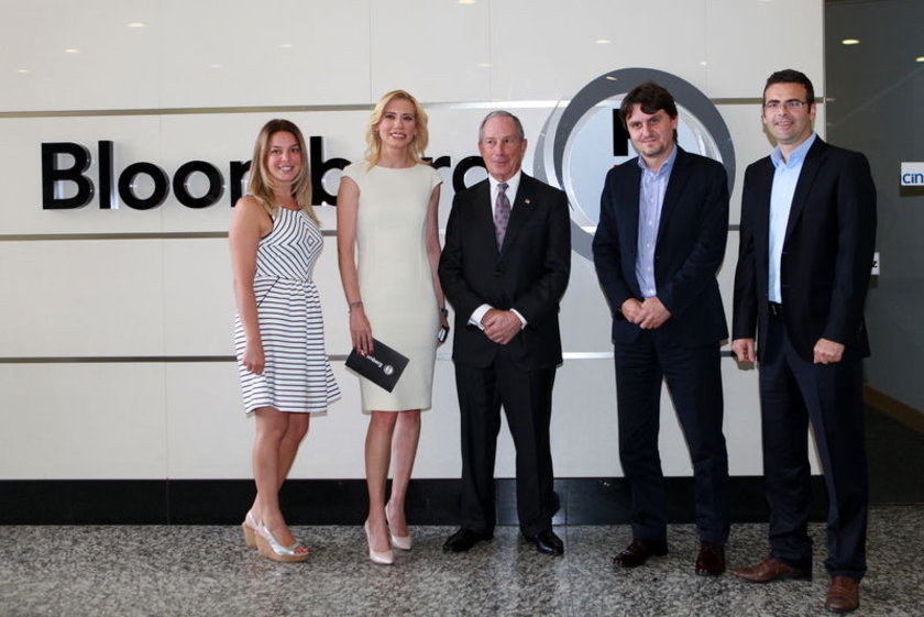 Michael Bloomberg Türkiye'de - Ciner Grubu Başkanı Turgay Ciner ve ...