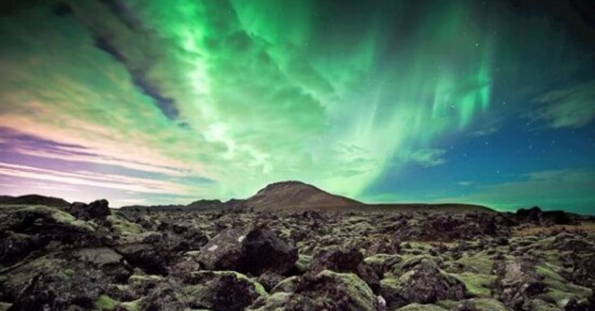 Kutup ışıklarının muhteşem şöleni!