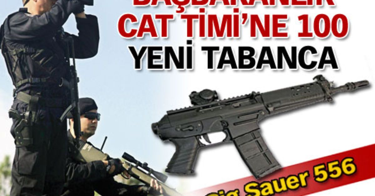 CAT Timi’ne 100 yeni tabanca