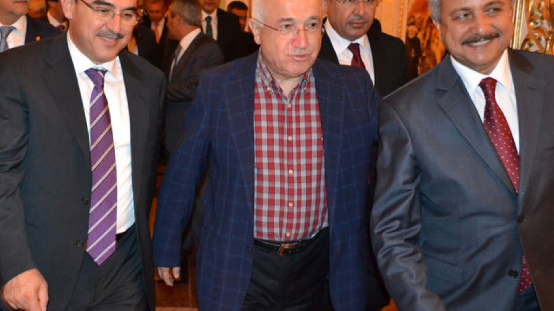 Adalet eski Bakanı Sadullah Ergin'in kızı Hatice Kübra Ergin ile Mehmet ...