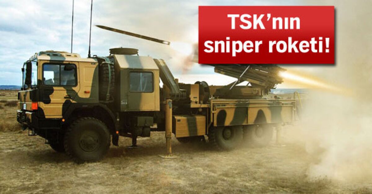 TSK’nın ‘sniper roket’i hedefleri 25 km’den vuracak