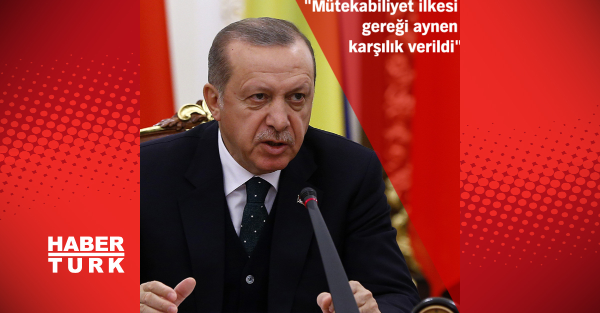 Cumhurbaşkanı Erdoğan ABD vize yasağı hakkında konuştu