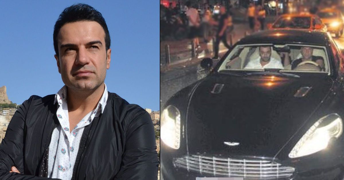 Berdan Mardini, Aston Martin arabasıyla görüntülendi - Magazin haberleri