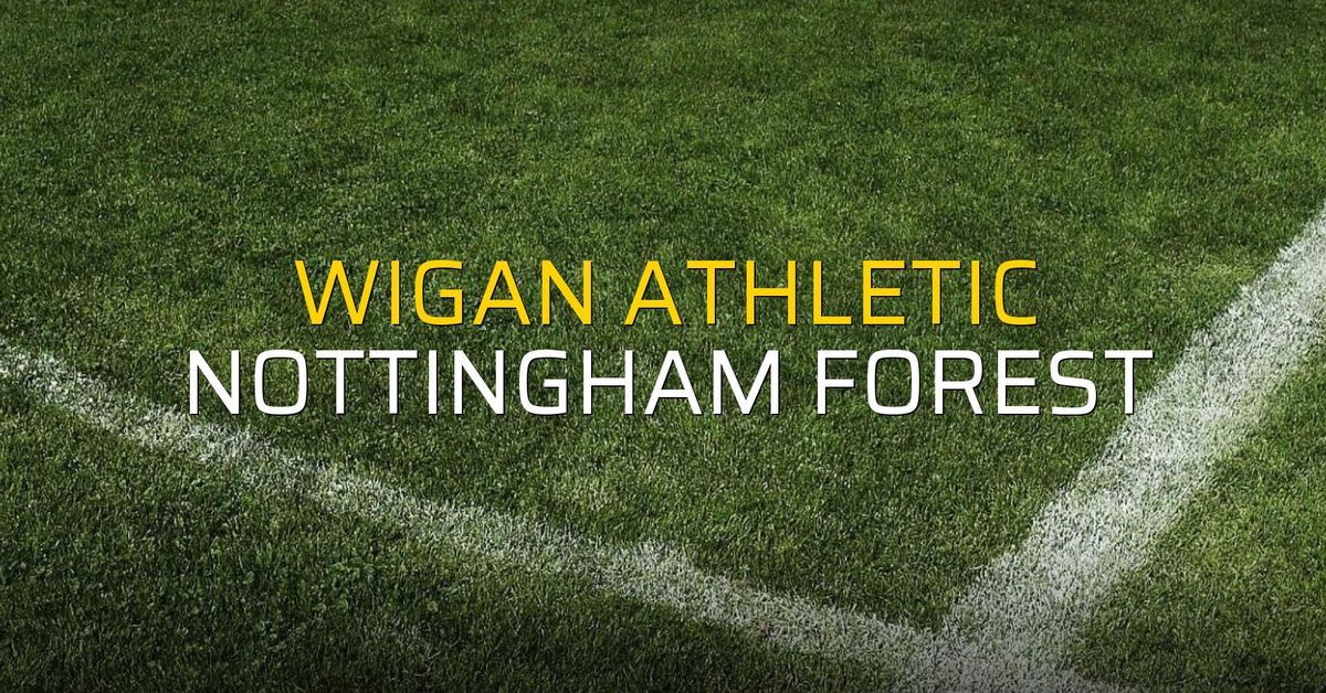 Wigan Athletic - Nottingham Forest maçı öncesi rakamlar - Futbol Haberleri