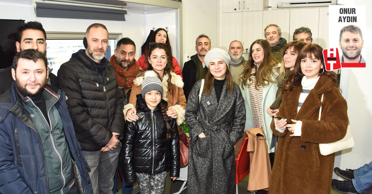 Kadın dizisinin oyuncuları hastalara umut oldu - Magazin haberleri