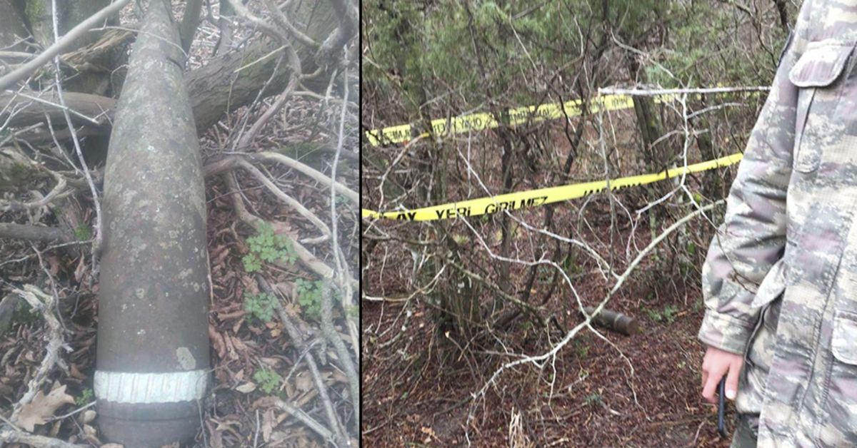 Bir gün arayla aynı bölgede ikinci patlamamış tank topu mermisi | Son ...