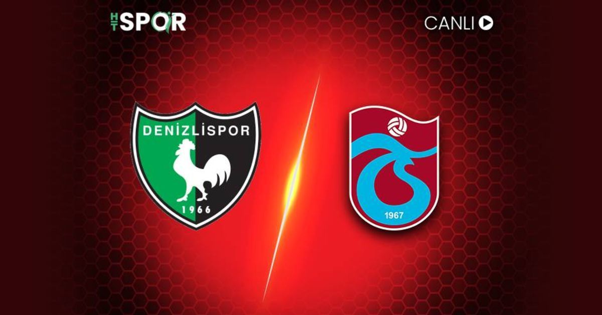 Denizlispor: 1 - Trabzonspor: 2 | MAÇ SONUCU - Futbol Haberleri