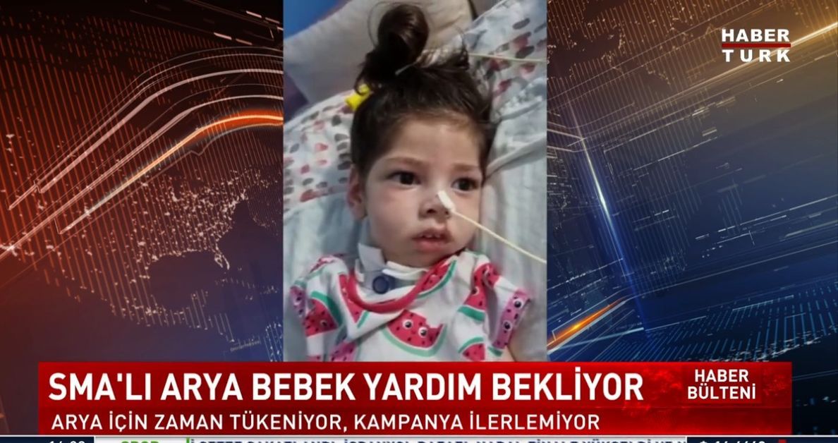 Son dakika: SMA'lı Arya bebek yardım bekliyor | Sağlık Haberleri
