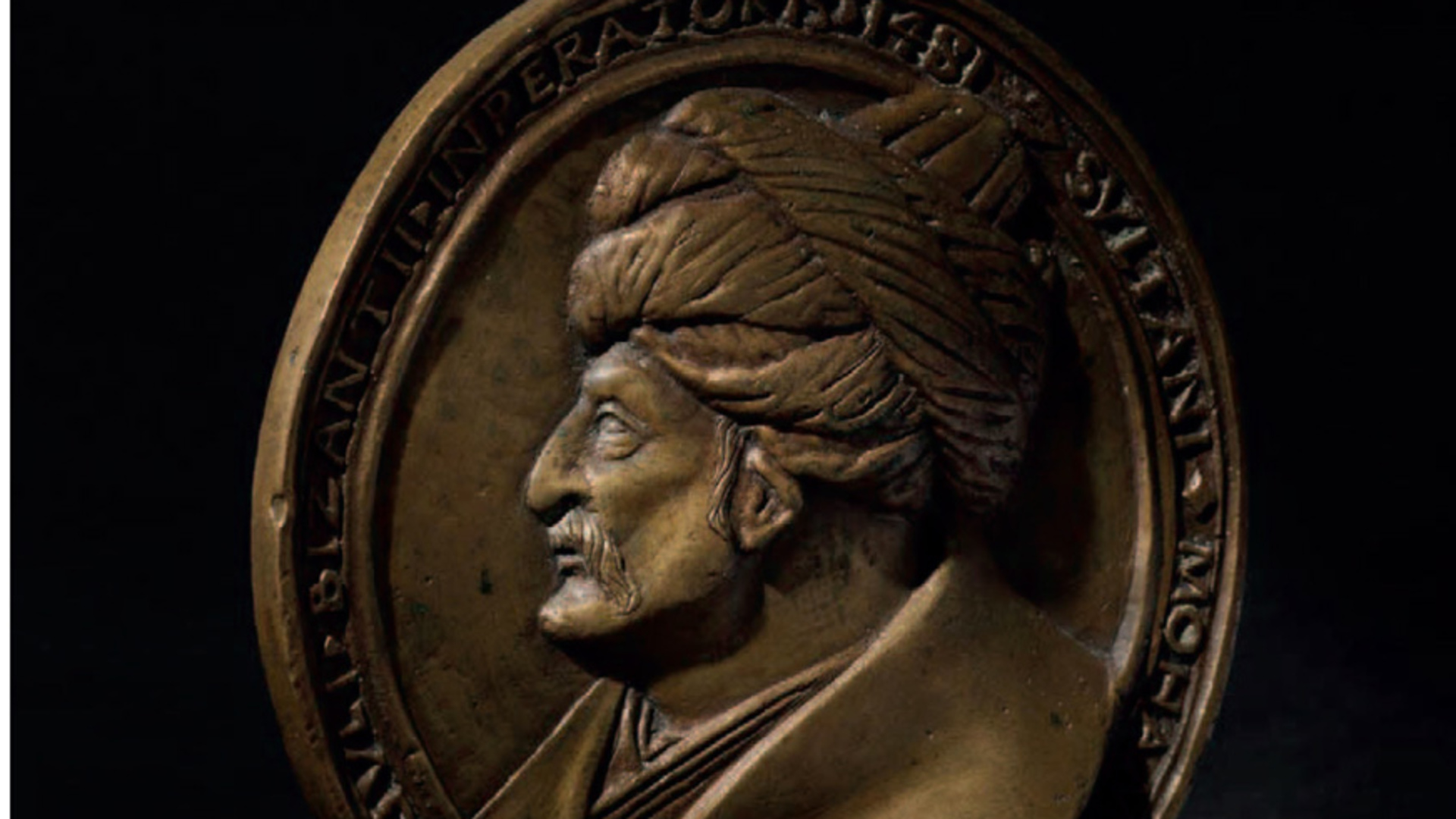 Üzerinde “Bizans İmparatoru Muhammed” yazan çok nâdir Fatih madalyonu ...