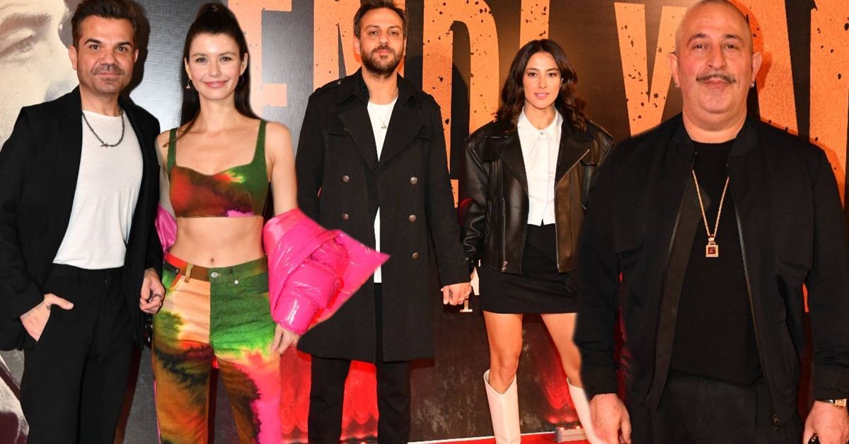 'Kendi Yolumda' filminin galasına ünlü akını; Cem Yılmaz, Can Bonomo ...