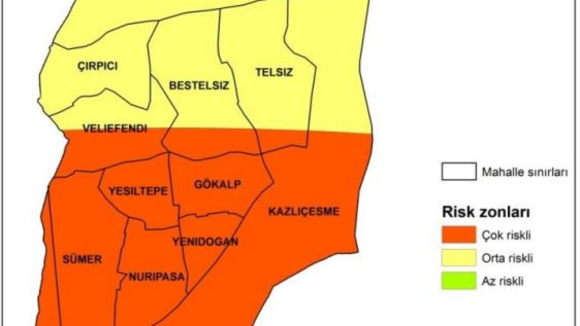 ZEYTİNBURNU DEPREM RİSK HARİTASI: İstanbul Zeytinburnu depreme ...