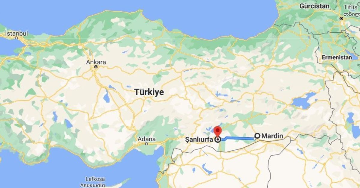 Şanlıurfa Mardin Arası Kaç Km? Otobüsle ve Arabayla Şanlıurfa Mardin ...