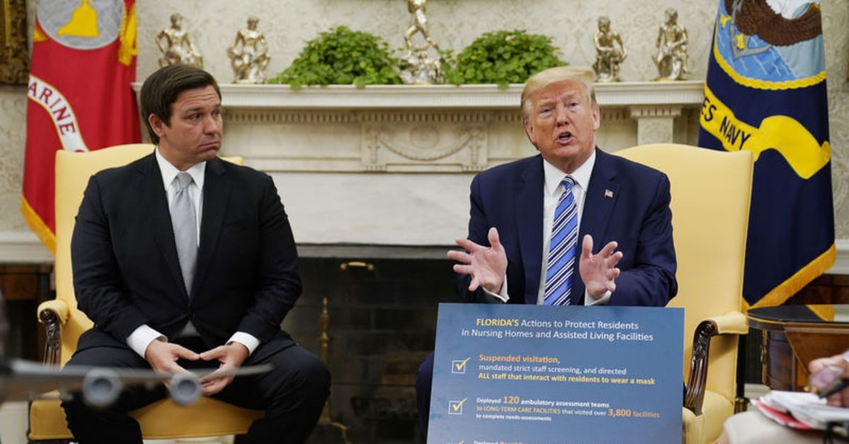 Trump'ın en yakın rakibi: ABD'de Cumhuriyetçi Florida Valisi Ron ...