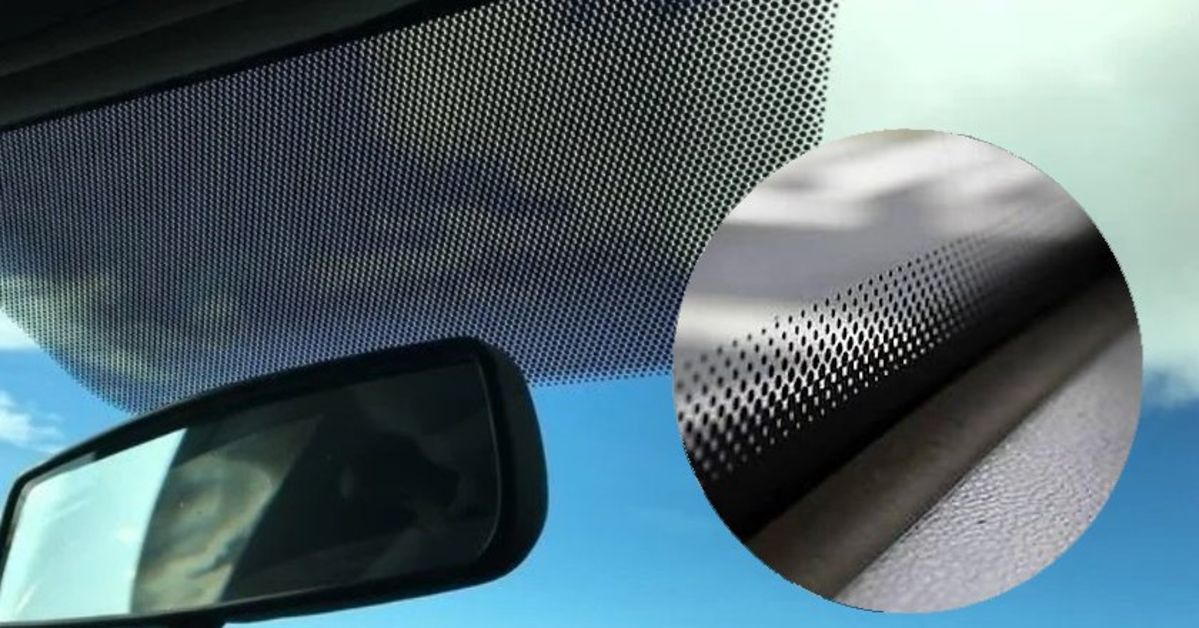 Araba camlarındaki siyah noktalar ne işe yarıyor? Sebebini duyduğunuzda ...