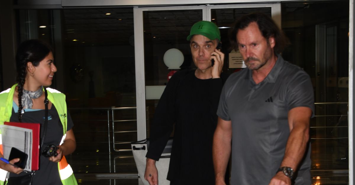 Robbie Williams için özel jet bekletiliyor