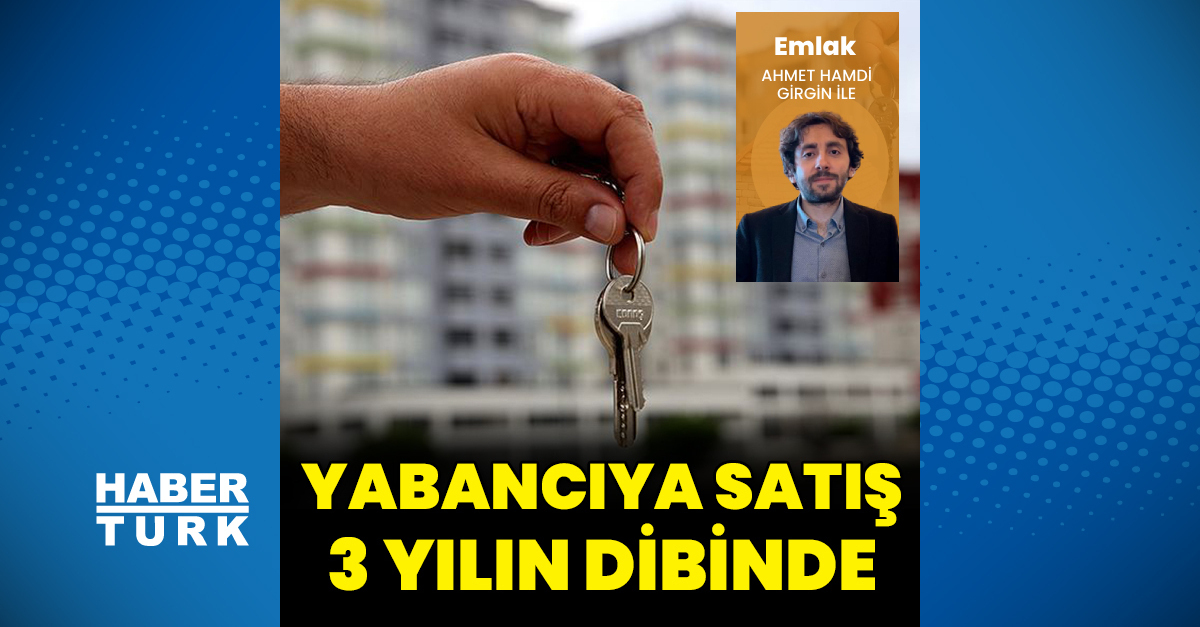 Son dakika haberi Konut satış rakamları açıklandı - Emlak Haberleri