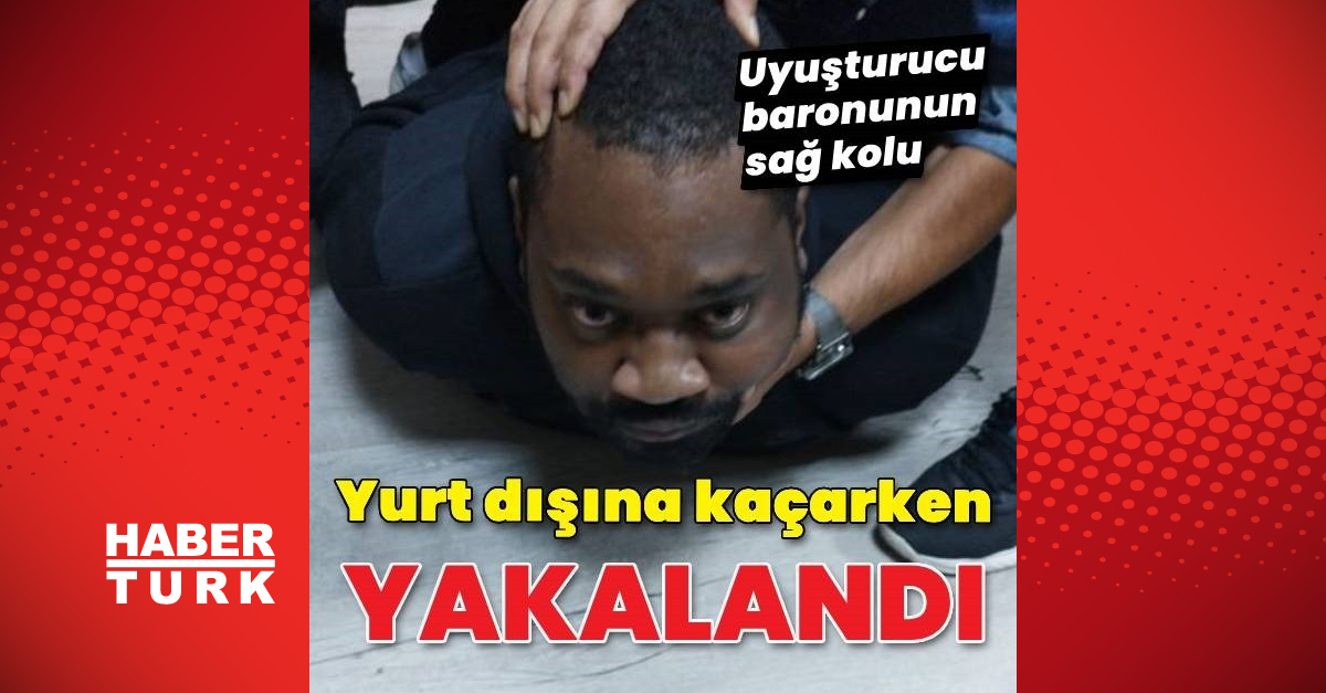 Interpol'ün aradığı uyuşturucu baronu Türkiye'de yakalandı! - Son ...