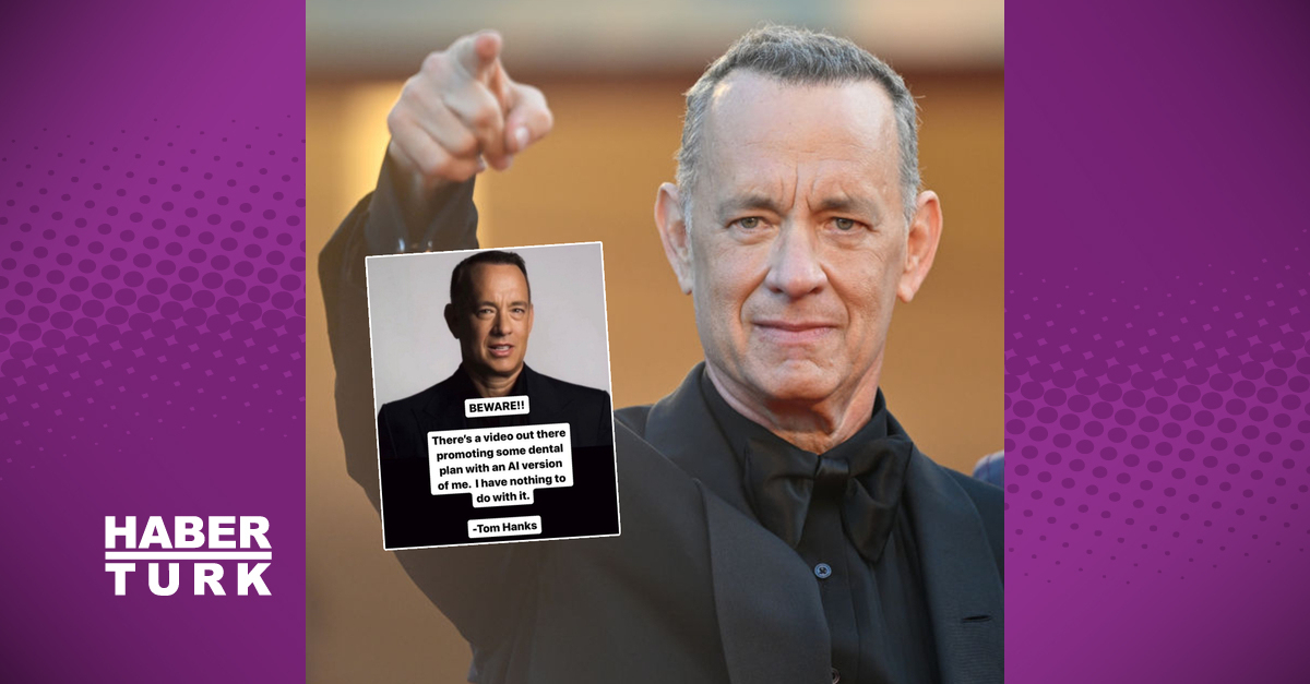 Tom Hanks uyardı: Yapay zeka ile yapıldı - Magazin haberleri Tom Hanks uyardı: Yapay zeka ile yapıldı - Magazin haberleri