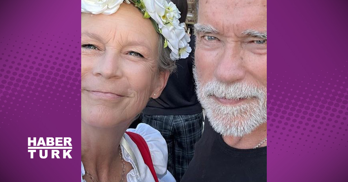 Jamie Lee Curtis ile Arnold Schwarzenegger 29 yıl sonra bir araya geldi ...
