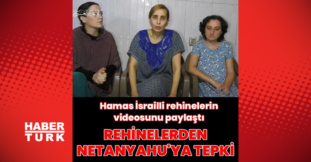 Hamas elinde bulunan 3 İsrailli kadının videosunu paylaştı - Son dakika ...