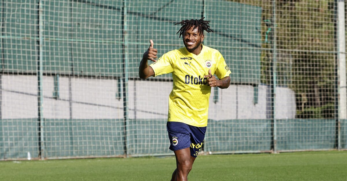 Fred takımla birlikte çalıştı - Fenerbahçe Haberleri