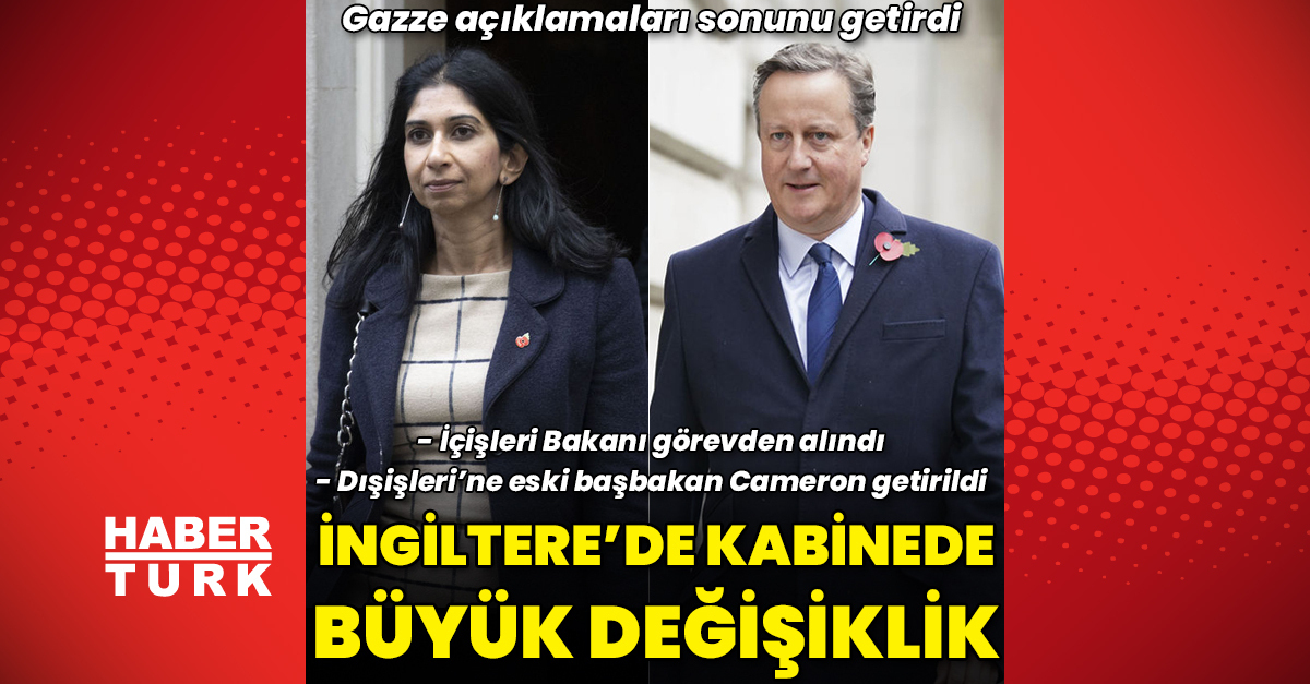 Son dakika haberi: İngiltere kabinesinde Filistin şoku! İçişleri Bakanı ...