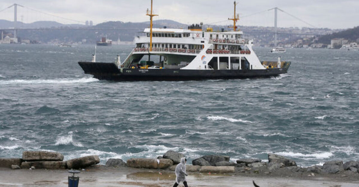 Vapur ve feribot seferleri iptal mi oldu? 26 Kasım Pazar (IDO, BUDO ...