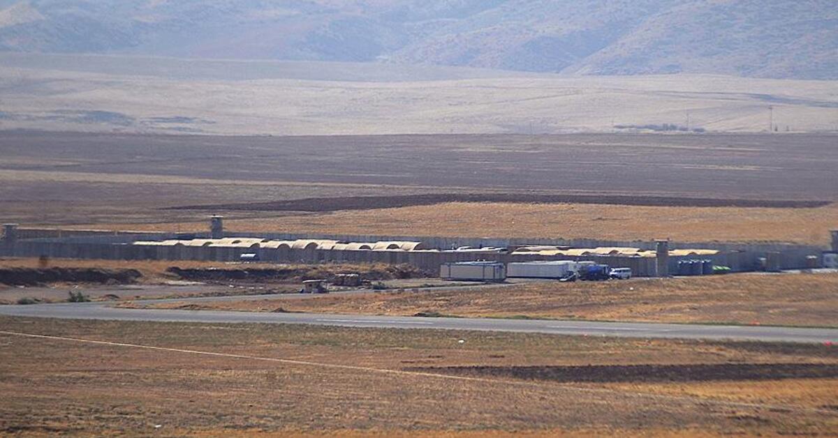 Erbil'de ABD öncülüğündeki koalisyon üssünü hedef alan bomba yüklü İHA ...