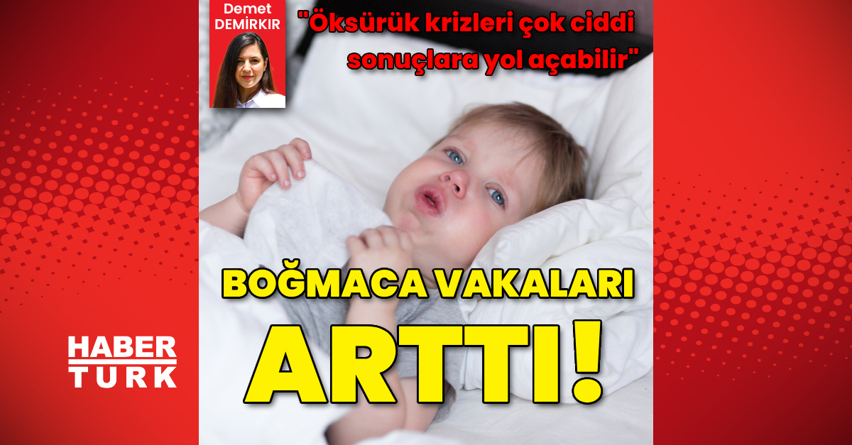 Çocuklarda boğmaca vakalarında ciddi artış! - Haberler | Sağlık Haberleri