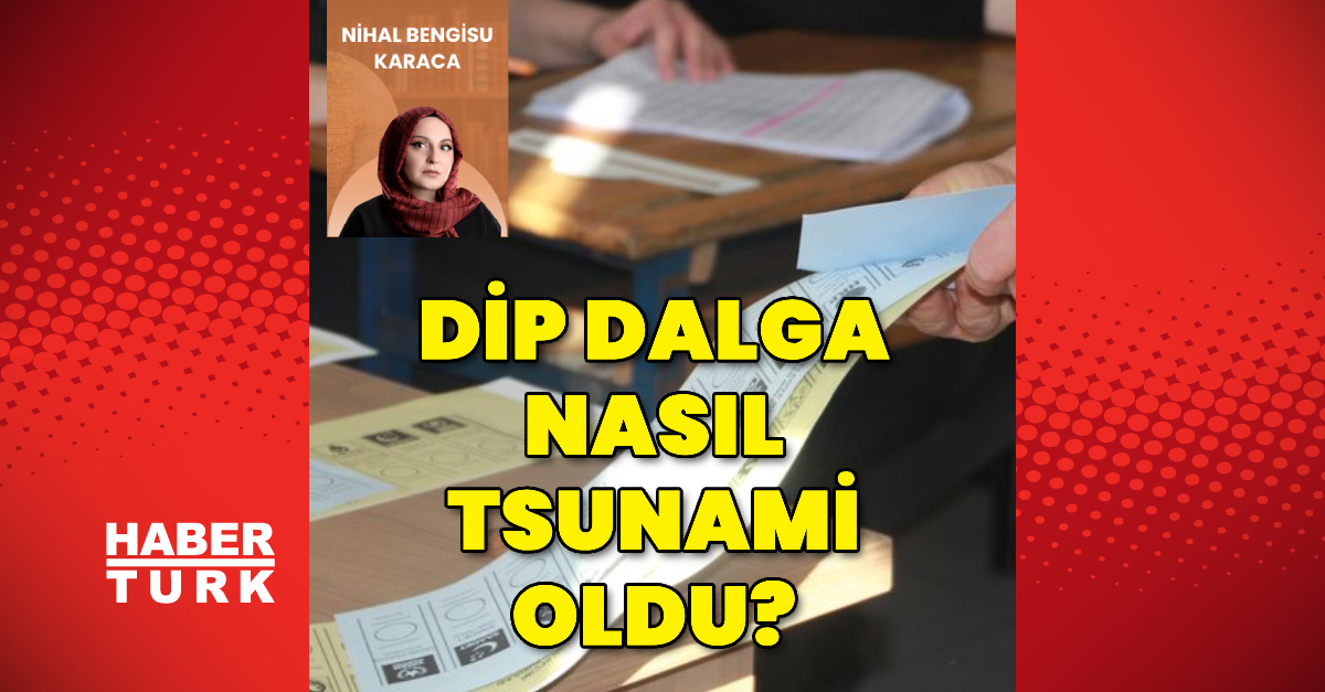Dip dalga nasıl tsunami oldu?