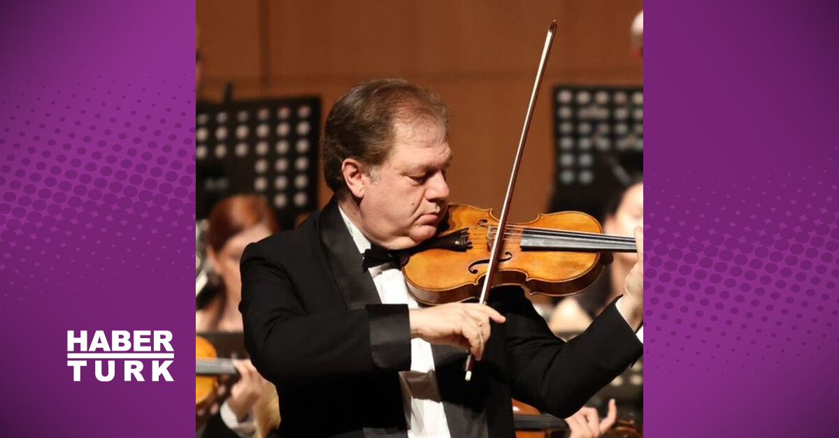 Cihat Aşkın, '1. Uluslararası Balkan Keman Festivali'nde konser verdi