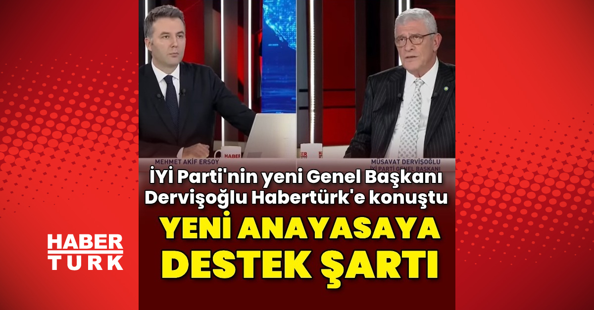 Müsavat Dervişoğlu: İlk arayan Akşener oldu | Son dakika haberleri