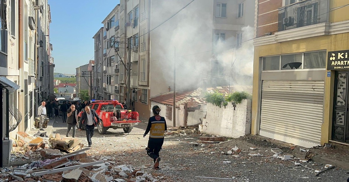 Tekirdağ'da binada patlama! - Son dakika haberi | Son dakika haberleri