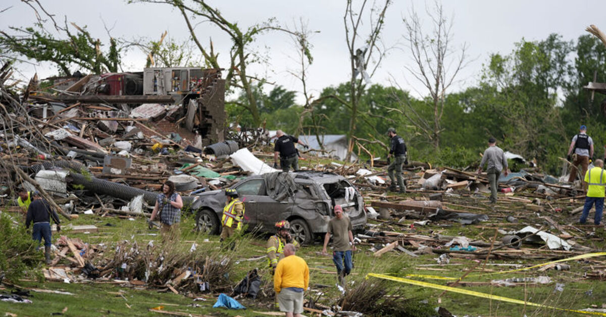 "Bu yılın en ölümcül hava olayı" ABD'nin Iowa eyaletinde şiddetli ...