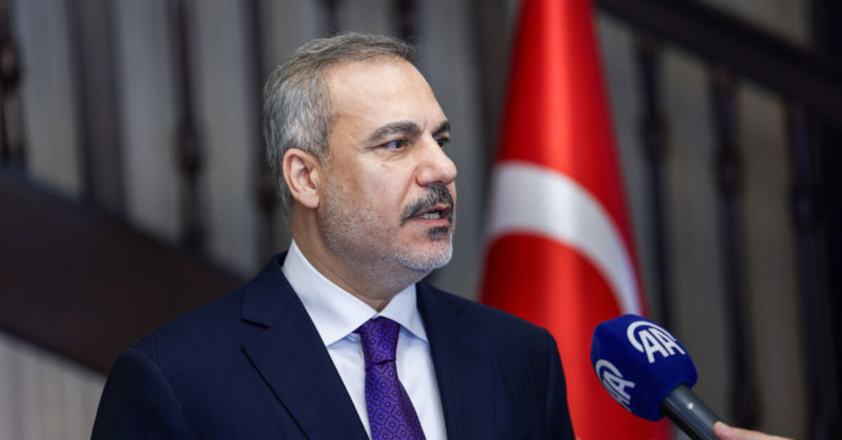 Dışişleri Bakanı Fidan, İran Dışişleri Bakan Vekili Bakıri ile ...