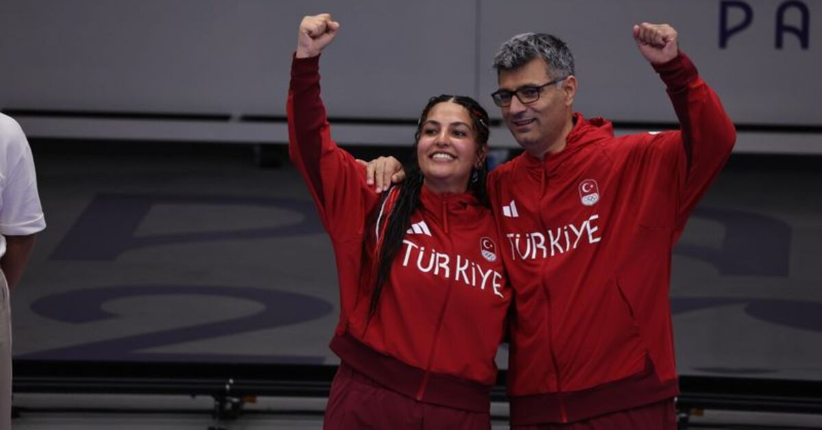 Mersin’deki atıcılık kompleksine Yusuf Dikeç ile Şevval İlayda Tarhan ...