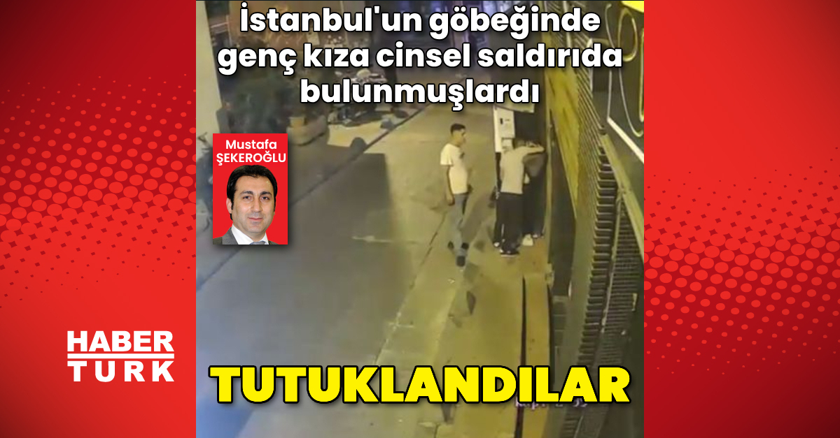 İstanbul'un göbeğinde dehşet veren görüntü: Sokak ortasında genç kıza ...