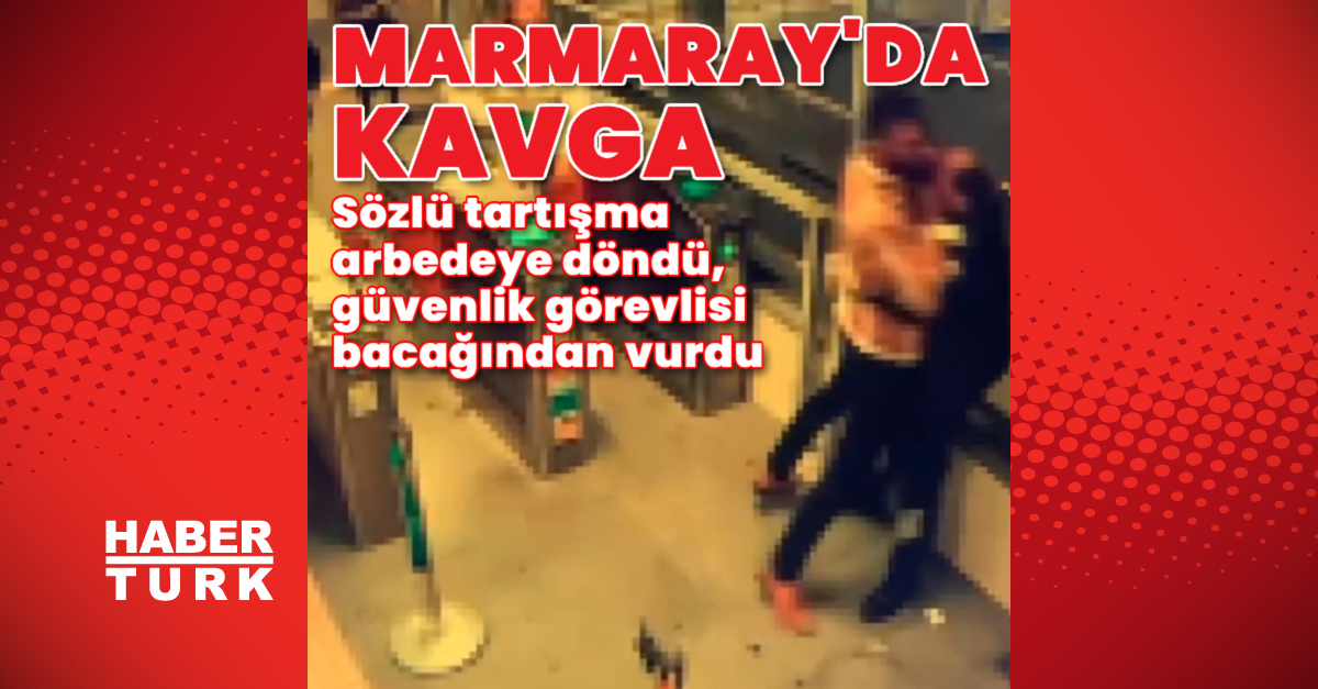 Marmaray'da kavga | Son dakika haberleri