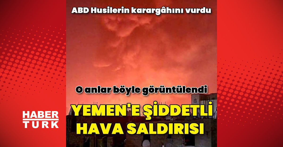 Yemen'e hava saldırısı | Dış Haberler