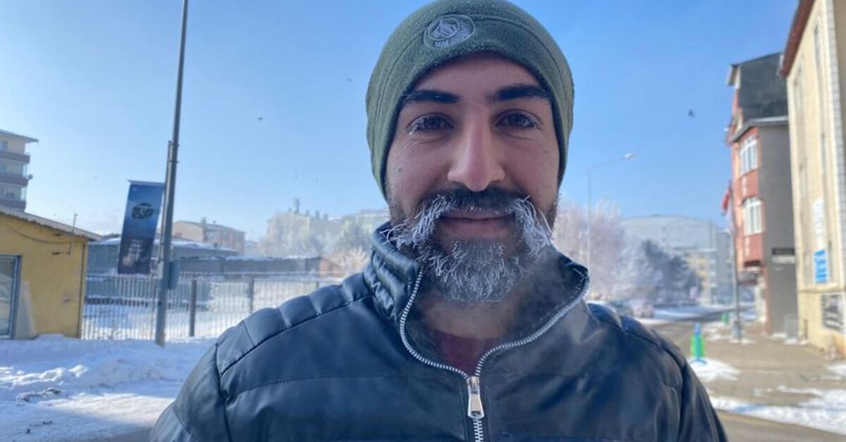 Erzurum haberleri: Tekman -34 dereceyi gördü! Şadırvanlar dondu | Son dakika haberleri