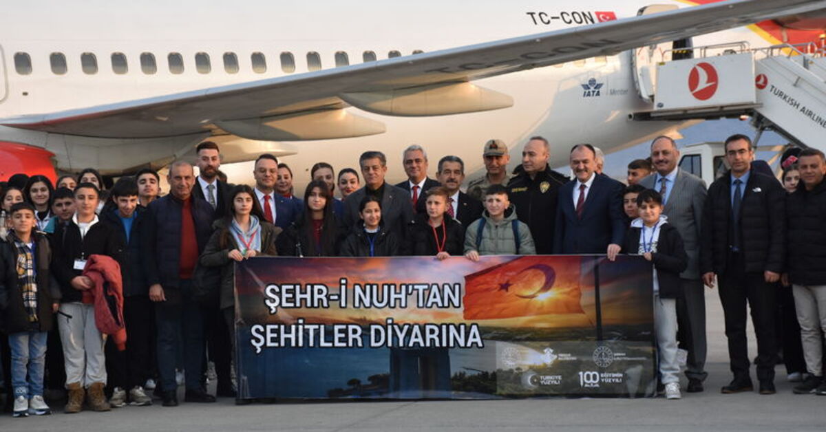 Şırnak'ta 172 öğrenci Çanakkale'ye gönderildi | Son dakika haberleri