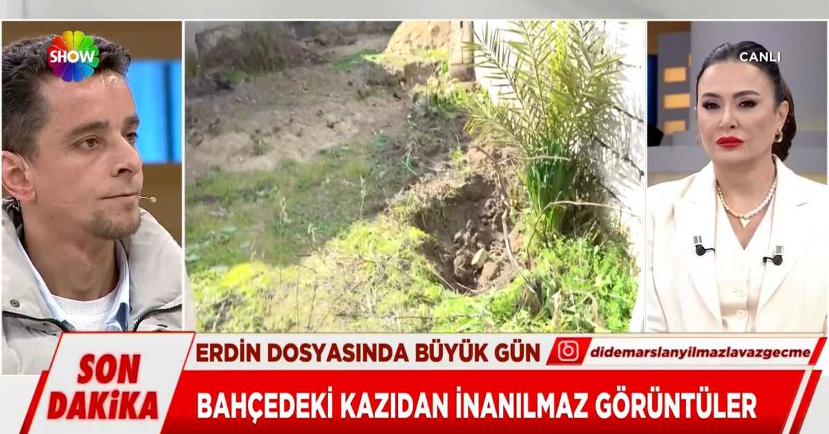 Erdin Turan'ın şüpheli ölümü! Bahçedeki kazıdan ne çıkacak?