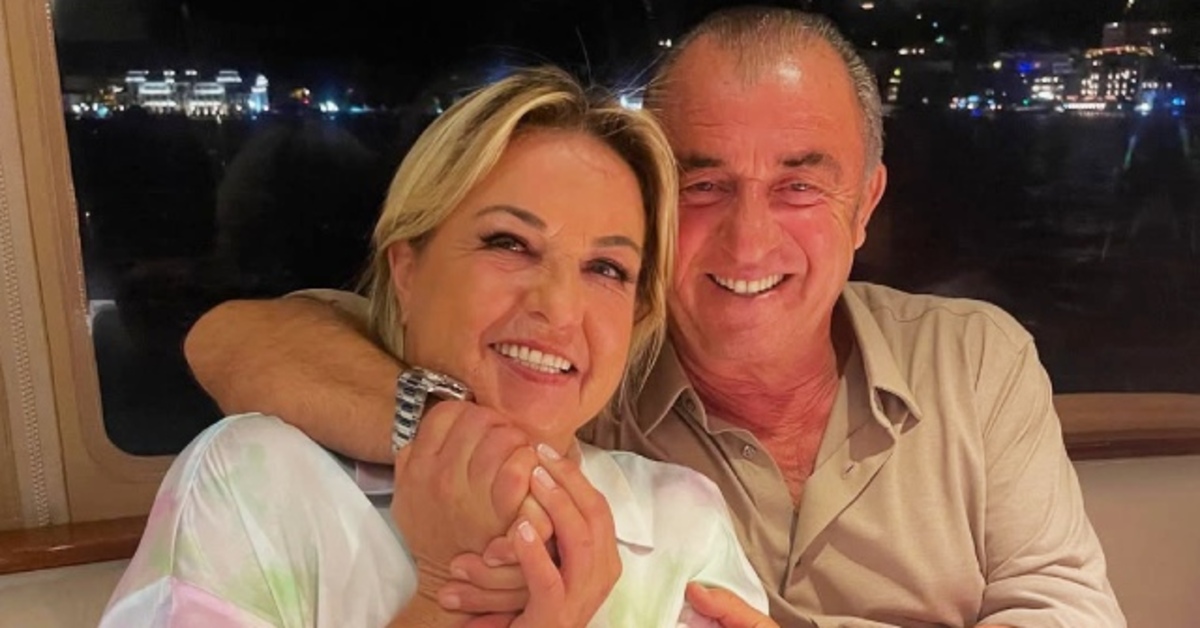 Fatih Terim'den, Fulya Terim'e romantik doğum günü mesajı - Magazin ...