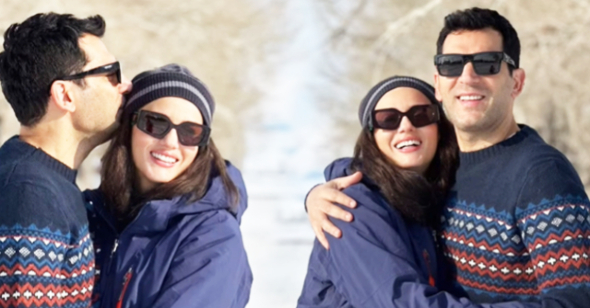 Murat Yıldırım ve Iman Elbani'den, "Karda aşk" paylaşımı - Magazin ...